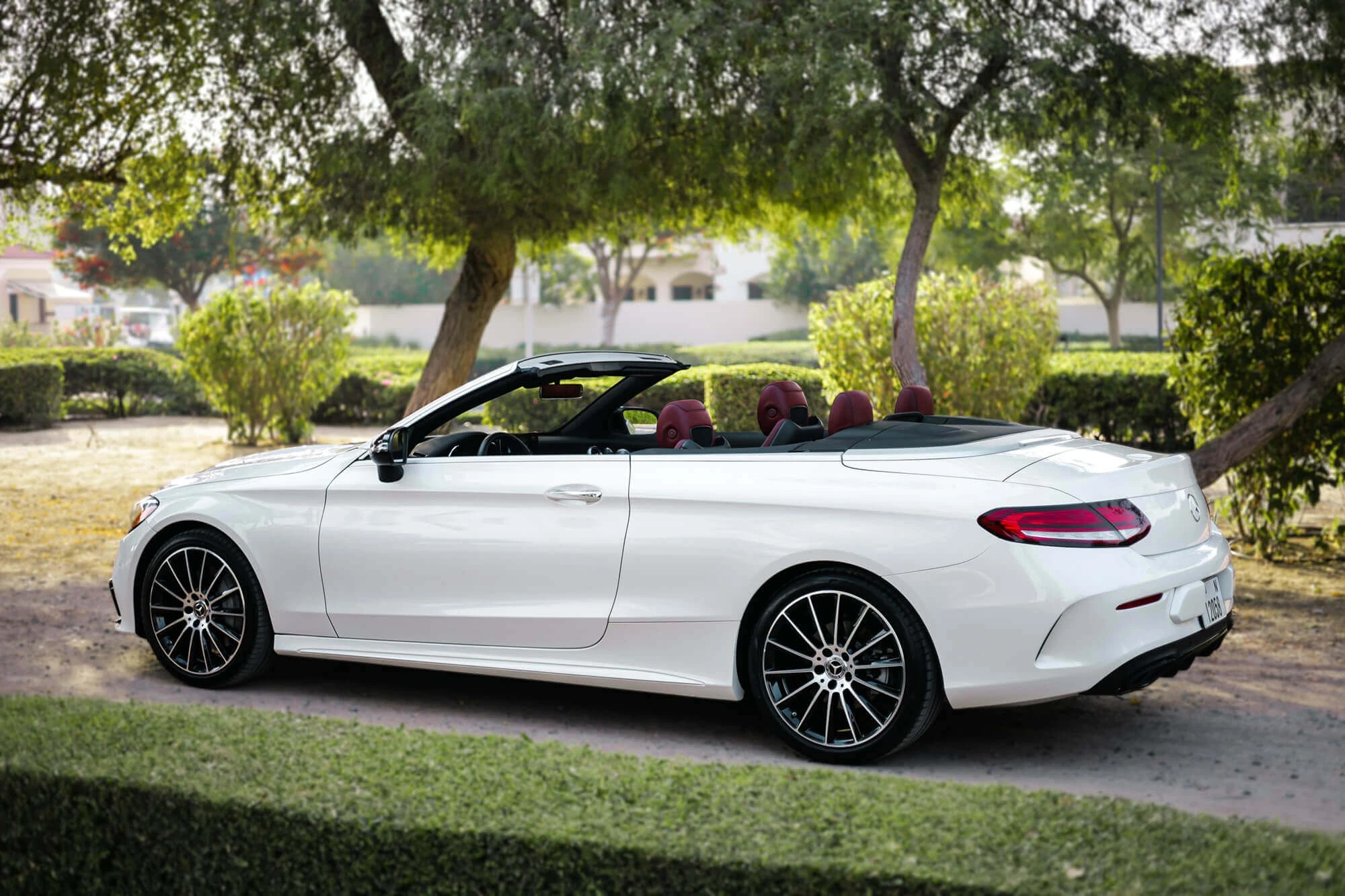Mercedes C300 Convertible Rental Dubai & UAE | RCR.ae Rentals